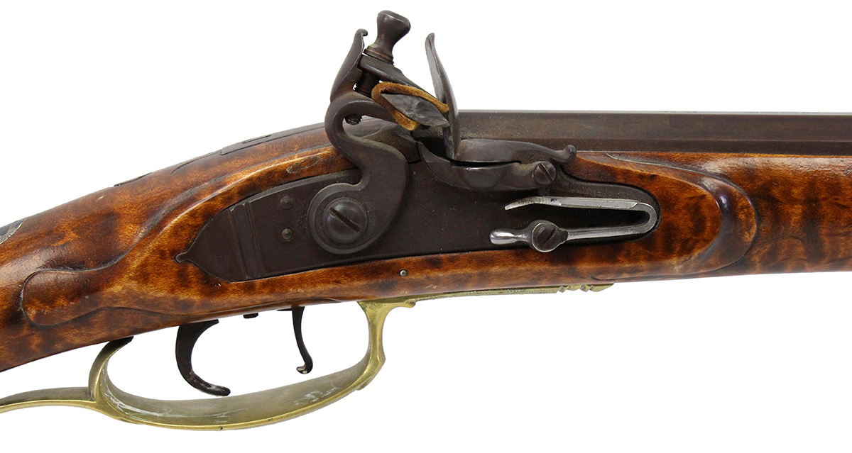 Frank Burton 45 Caliber Kentucky Rifle - Used in Good Condition