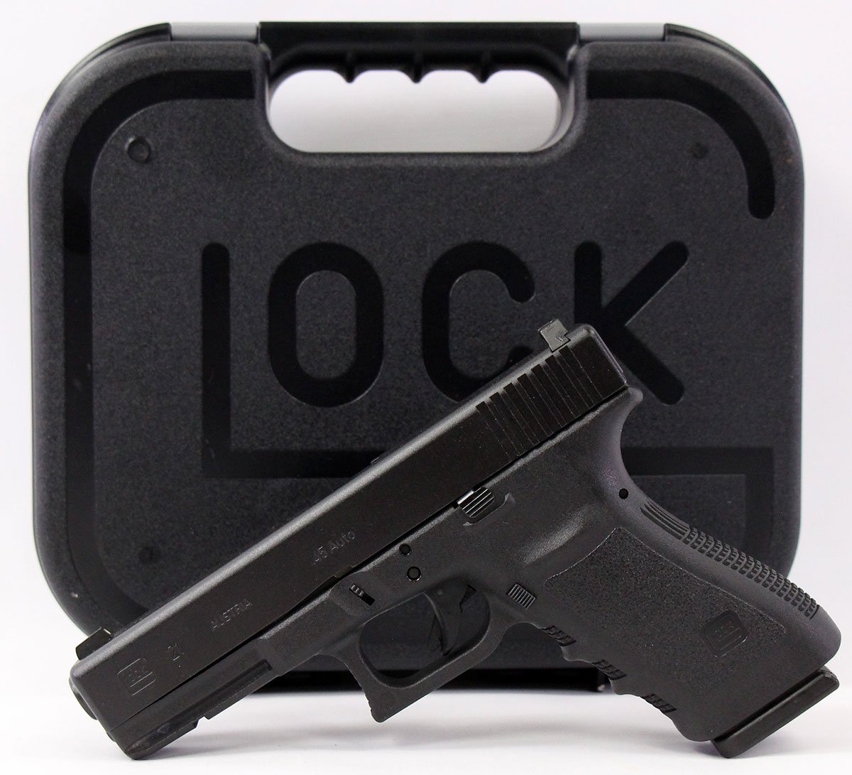 Glock 21SF Gen3 45 ACP Pistol - Used in Very Good Condition with Box ...