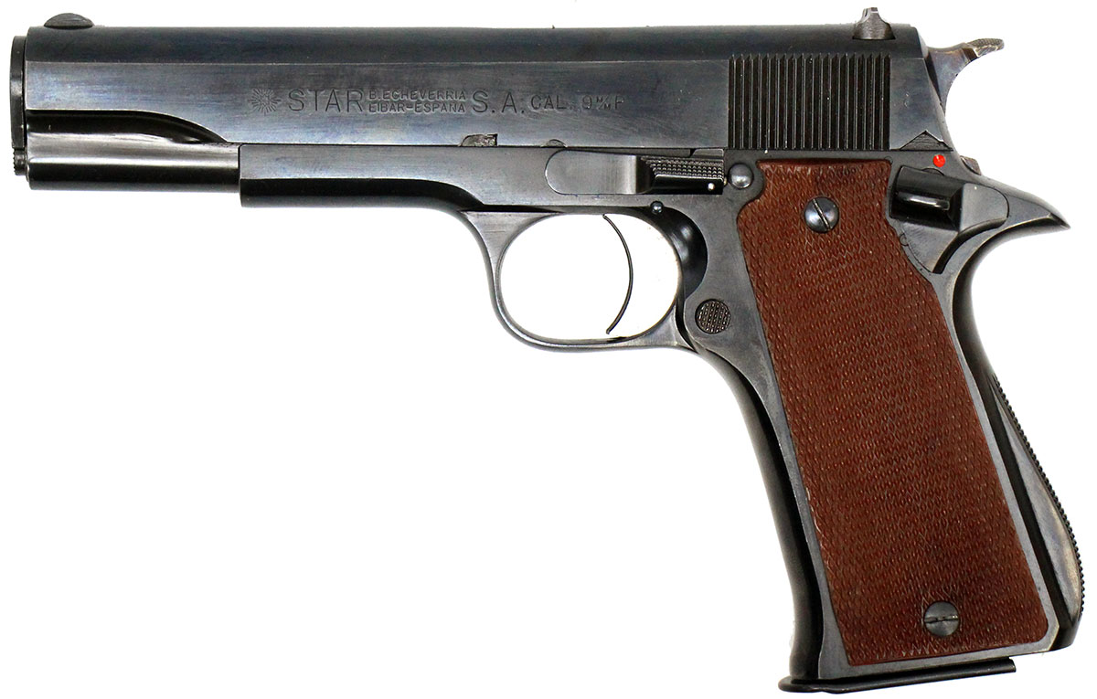 Star Model B 9mm Pistol - Used in Good Condition