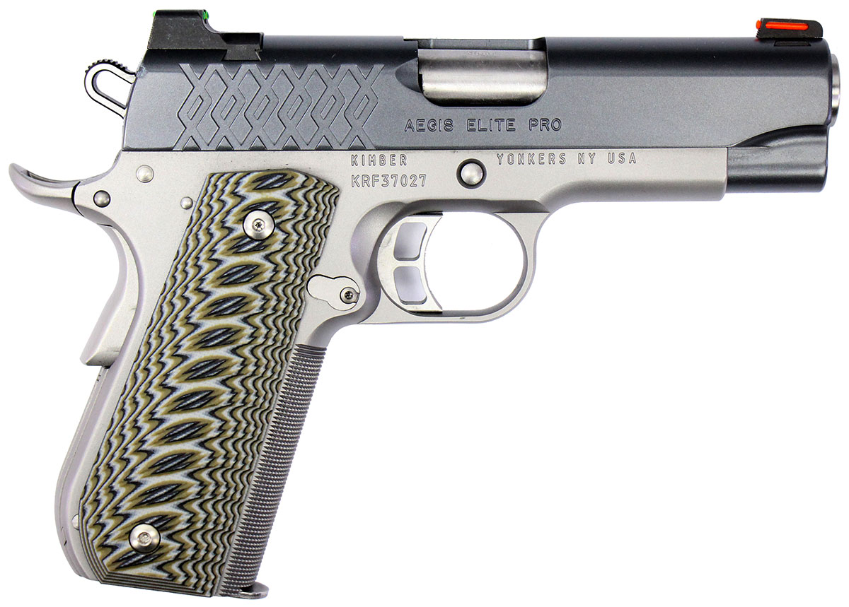 Kimber 1911 Aegis Elite Pro 9mm Pistol - Used in Very Good Condition ...