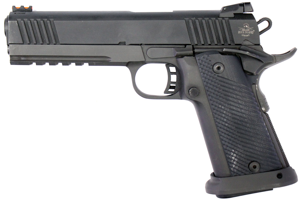 Rock Island Armory M1911A2 Full Size Tactical 45 ACP Pistol - Used in ...