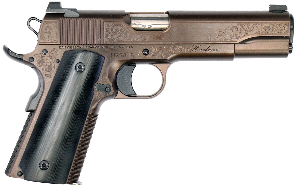 Dan Wesson 1911 Heirloom Bronze 2022 1911 45 ACP Pistol - Used in Good ...