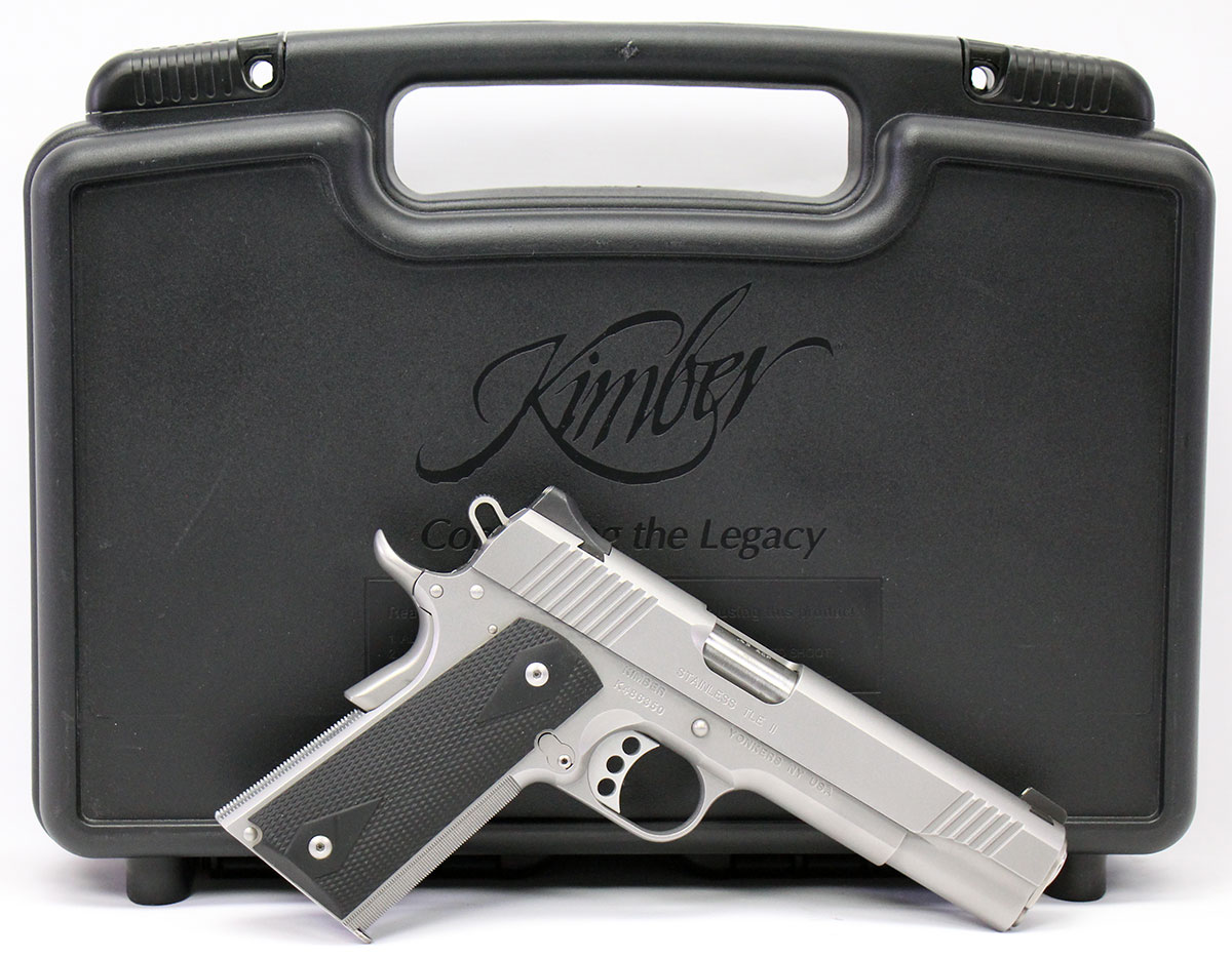 Kimber 1911 Stainless TLE II 45 ACP Pistol - Used in Very Good ...