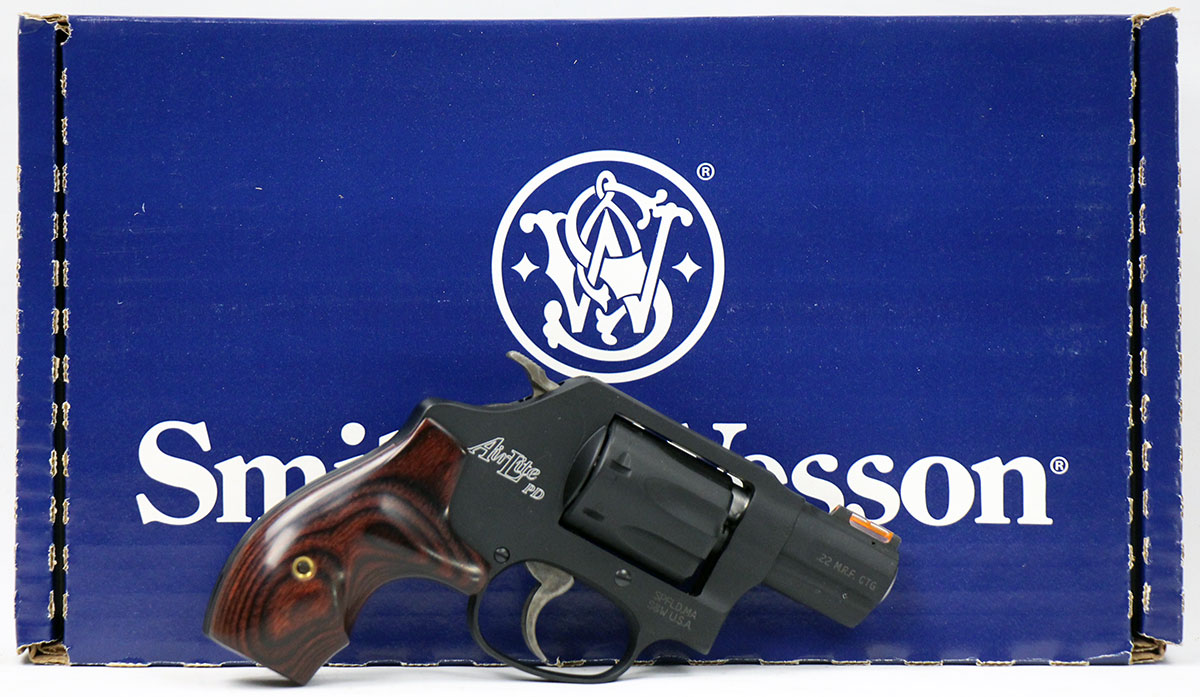 Smith & Wesson 351PD AirLite 22 Mag Revolver - Used in Good Condition ...