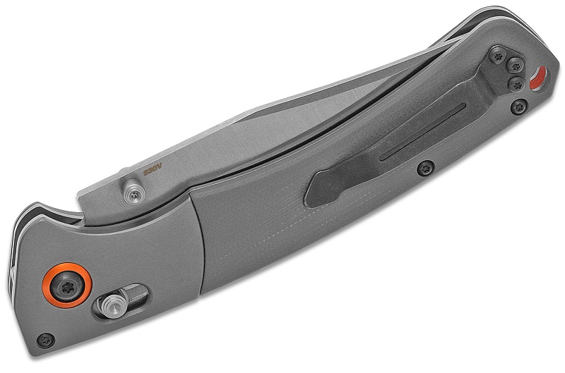 Benchmade 15080-1 Crooked River Gray G10 Folding Knife